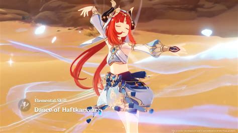 Genshin Impact Nilou Best Build Talent Ascension Materials
