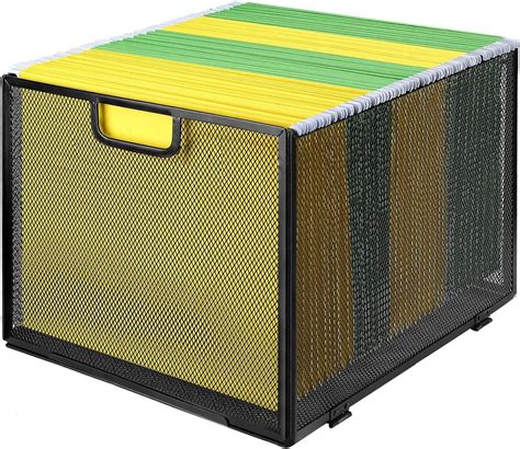 Amazon Meshist Mesh Hanging File Folder Box Organizer Office