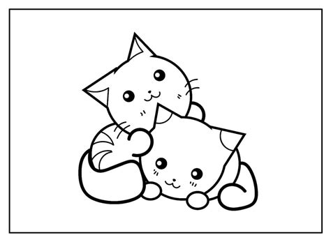 Total Imagen Desenhos Para Colorir Gatinhos Fofos Br Thptnvk Edu Vn