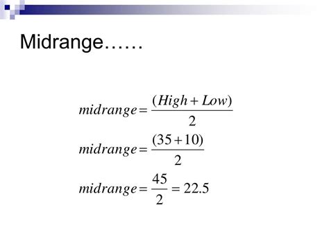 ppt mean median mode and midrange of grouped data powerpoint presentation id 3603382