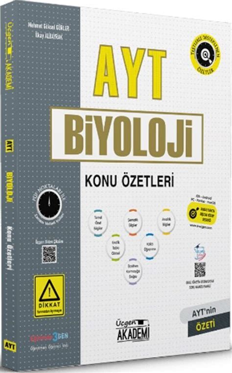 AYT Biyoloji Konu Anlatımlı