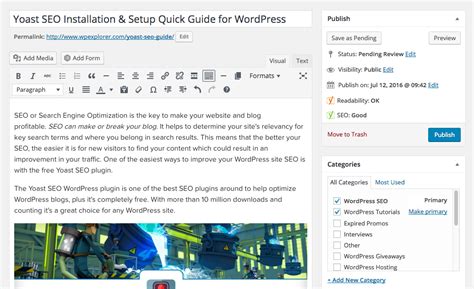 Yoast Seo Installation Setup Guide For Wordpress