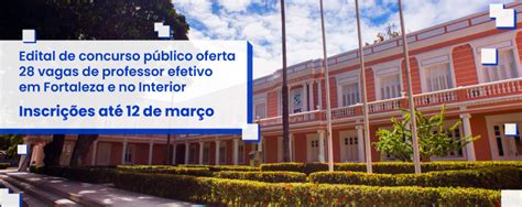 Lançado edital de concurso público 28 vagas de professor efetivo da