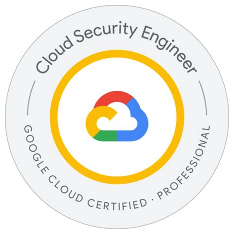 Professional Cloud Security Engineer Certification Credly