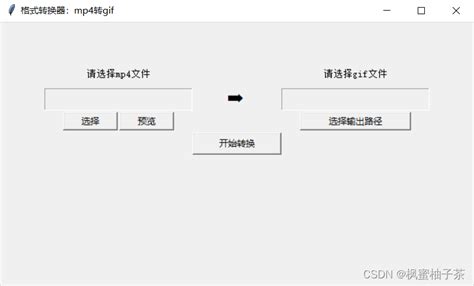 【开发实践】python使用 moviepy实现mp4转（含可视化界面） moviepy mp4转 csdn博客