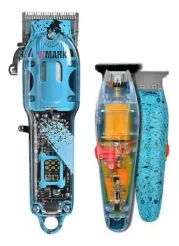 Kit Wmark Maquina De Corte E Acabamento Ng 408 Ng 202 Azul Frete grátis