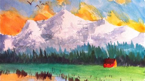 Watercolor Scenes Beginners At PaintingValley Explore Collection