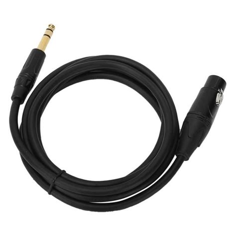 Câble Audio Jorindo Xlr Femelle À 1 4 Po Jack 6 35 Mm Câble D