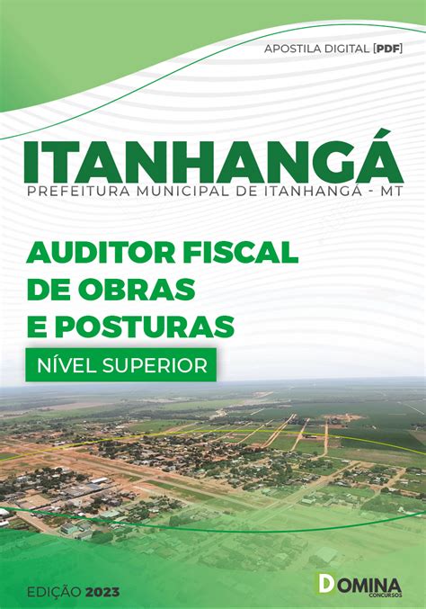 Apostila Itanhangá 23 Auditor Fscal Obras Postura Domina