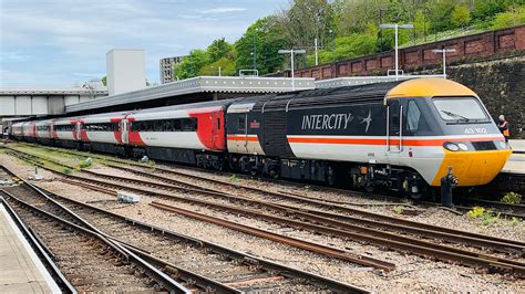 EMR InterCity HST 43102 EMR HST Livery 43274 At Sheffield From