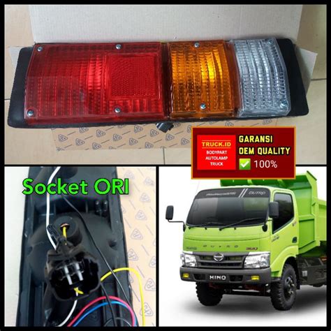 Jual LAMPU REM BELAKANG STOP LAMP DYNA SAURUS DUTRO RH LH 2504