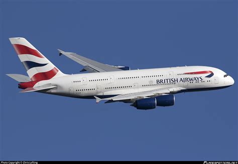 G XLEE British Airways Airbus A380 841 Photo By Chris Lofting ID