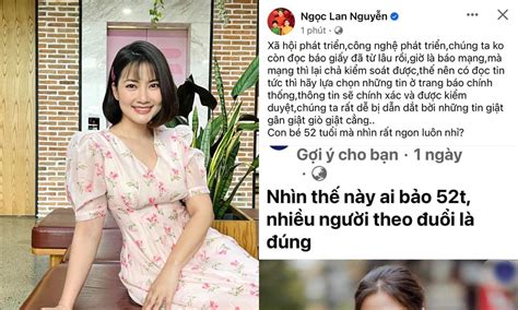 Ngọc Lan lên tiếng khi bị xuyên tạc thông tin cá nhân dàn sao Việt hào