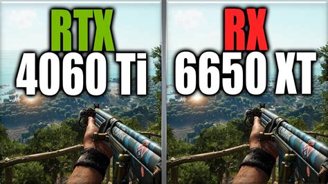 RTX 4060 Ti Vs RX 6650 XT Benchmarks Tested 20 Games YouTube