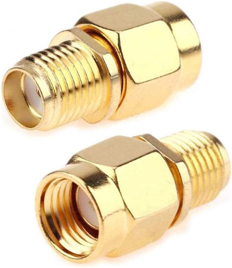 TengKo Coaxial Coax Adaptateur SMA Femelle RP SMA Mâle Jack Adaptateur