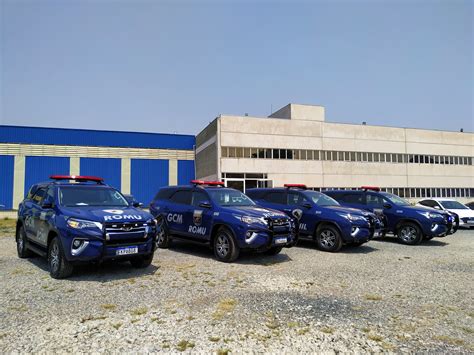 Guarda Civil Municipal Recebe Quatro Novas Viaturas Para Romu Ag Ncia