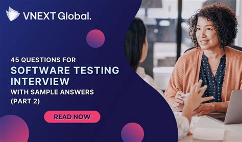 45 software testing interview questions with sample answers part 2