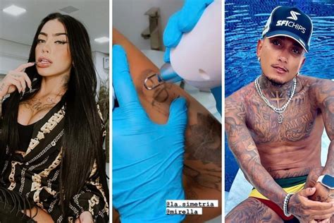 Após separação MC Mirella remove tatuagem de Dynho no braço