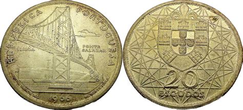 Portugal Escudos Einweihung Der Salazar Br Cke F Stgl Leichte