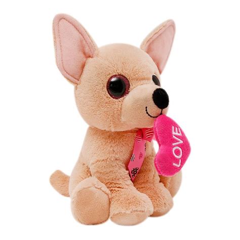 Perro chihuahua de peluche San Valentín 1 pza Walmart