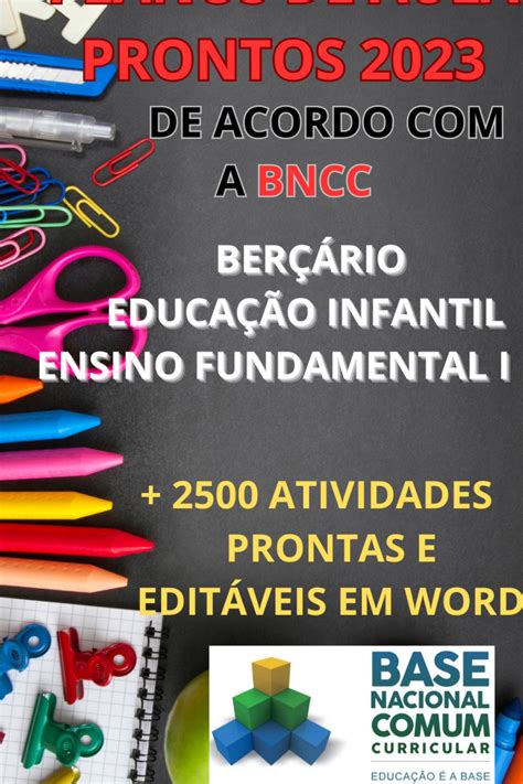 Planos De Aula Prontos De Acordo A Bncc Artofit