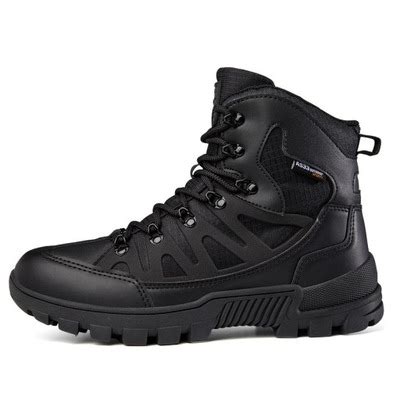 wojskowe wodoodporne buty skórzane buty męskie 12355425101