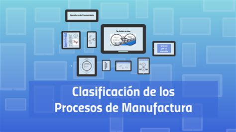 Clasificacion De Los Procesos De Manufactura By Carlos Arrieta On Prezi