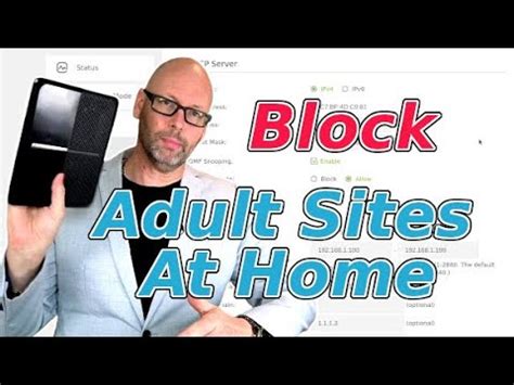 Block Adult Sites On Home Router Youtube