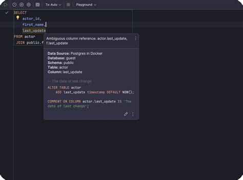 datagrip the cross platform ide for databases and sql by jetbrains