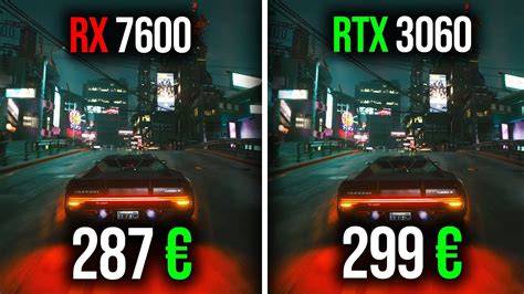 RX 7600 Vs RTX 3060 Test In 8 Games YouTube