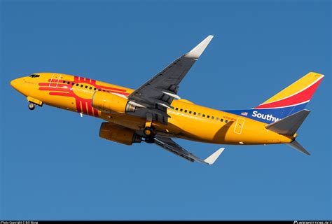 N781WN Southwest Airlines Boeing 737 7H4 WL Photo By Bill Wang ID