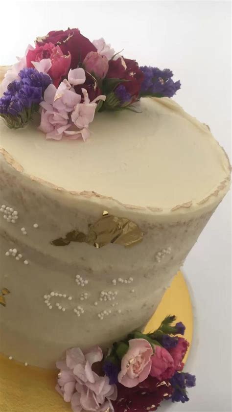 Pastel De Vainilla Con Arequipe Estilo Naked Pastel De Vainilla