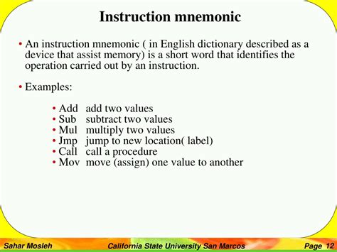 ppt introduction to assembly language data definition reserve words labels instruction