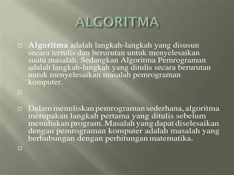 SOLUTION Algoritma Flow Chart Dan Peta Minda Studypool
