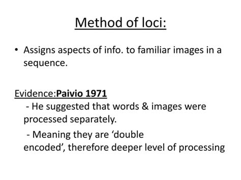 cognitive psychology memory psya1