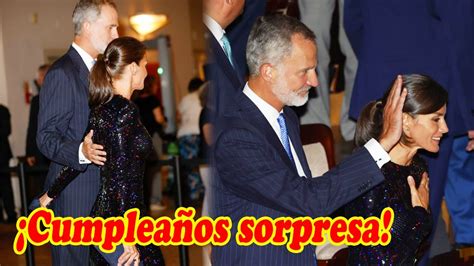 Así fue la sorpresa de cumpleaños a la reina Letizia por sus 50 años