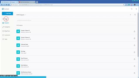 Adding Widgets With CMS Snippets YouTube