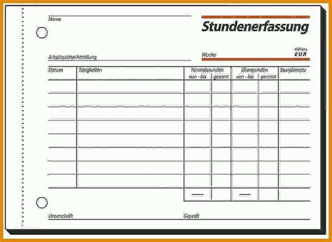 Kreativ Datev Vorlage Zur Dokumentation Der Täglichen Arbeitszeit