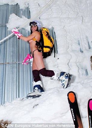 Ice Maidens Ski Instructors Peel Off Their Thermals For Raunchy