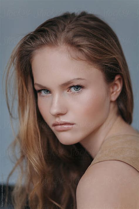 Portrait Of Gorgeous Teen Model By Stocksy Contributor Serge