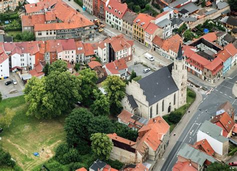 Luftaufnahme M Hlhausen Innenstadt Von M Hlhausen Im Bundesland Th Ringen