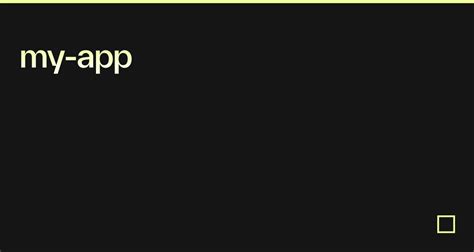 My App Codesandbox