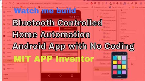 MIT App Inventor Bluetooth Arduino Controlled Home Automation Android