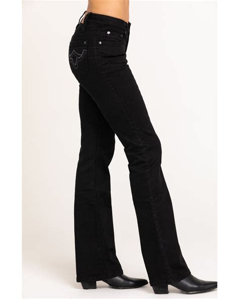 Shyanne Life Women S Black Riding Bootcut Jeans In 2021 Black Bootcut