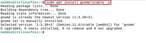 How To Install GNOME Desktop Environment On Debian 11 Its Linux FOSS