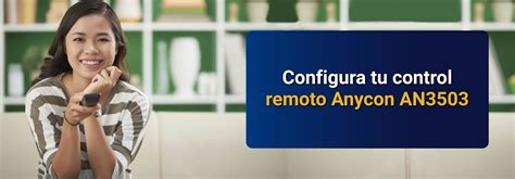 Cómo configurar el control remoto Tigo Anycon AN3503 Hogar Tigo CO