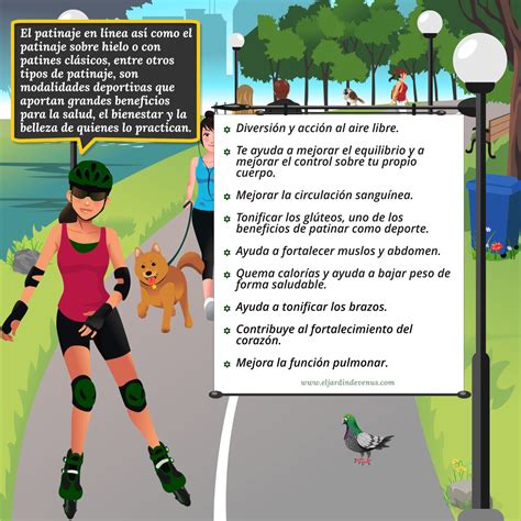 Beneficios de patinar como deporte El Jardín de Venus