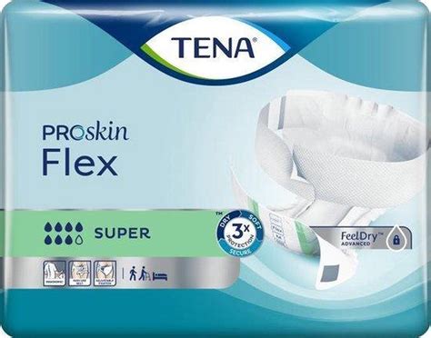 Tena Flex Super Large Incontinentie 30 Stuks Incontinentieluiers