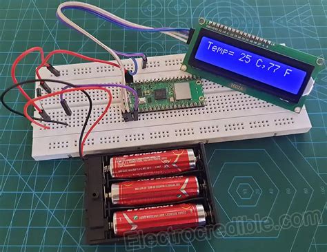 How To Power Raspberry Pi Pico With Batteries Li Ion 9V 12V AA AAA