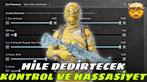 100 KAT DAHA İYİ OYNAYIN KONTROL ve HASSASİYET PUBG Mobile YouTube